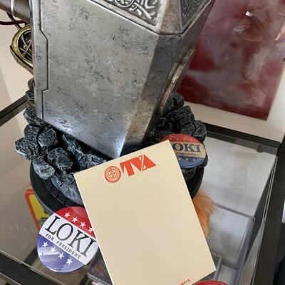 TVA Notepad Loki Series Marvel MCU Avengers A6 Note Pad - Etsy UK