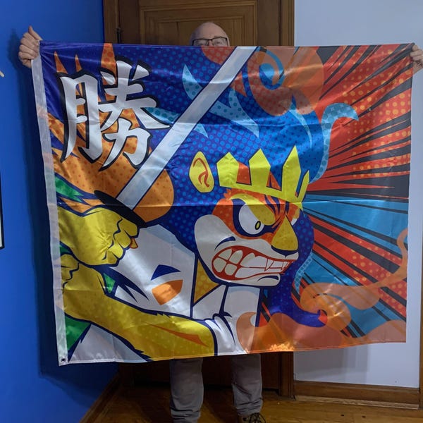 Custom Flag - Table Banner - Table Flag - Customized Flag - Party Flag ...