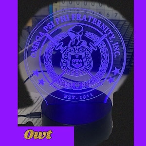 Delta Sigma Theta LED Light - Etsy