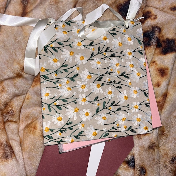 Vintage Floral Photo Scrapbook Album 12x12, 8x11, 8x8 Handmade Fabric ...