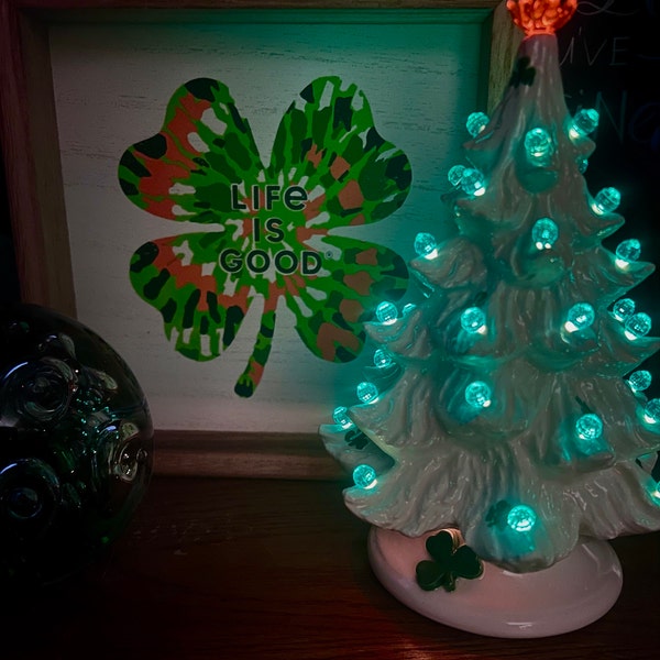 Shamrock Electric Small Tree - Etsy