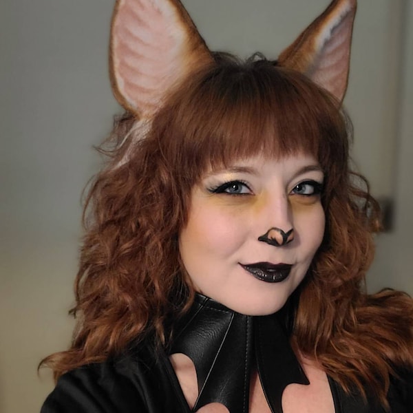 Large Bat Ears (55 Color Options!) - Etsy