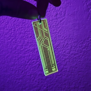 LED Cyberpunk Emergency Access Key Pendant Cyberpunk - Etsy
