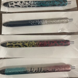Personalized Leopard Glitter Stapler With or Without Matching Pen Great ...