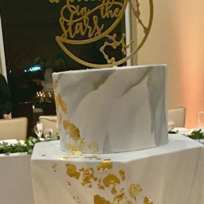 It's Written in the Stars Cake Topper, Constellation Cake Topper ...