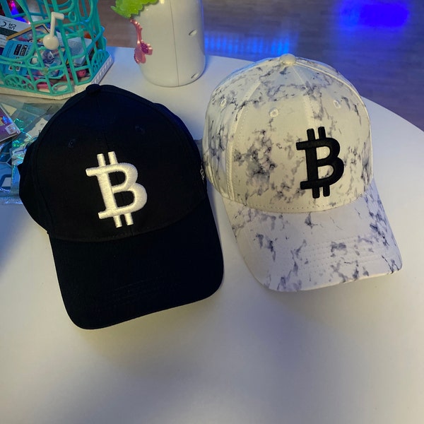 All-black Low-key Bitcoin Trucker Hat With 3D Embroidery for the BTC ...