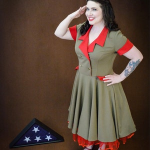 Circus Dress: Vintage Style / Pin-up / Rockabilly Knee-high - Etsy