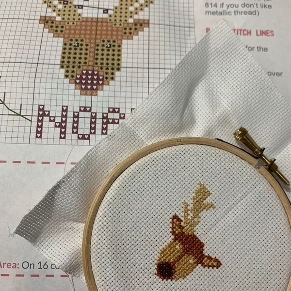 Two Hearts Cross Stitch PDF Pattern - Wedding or Anniversary Gift - Etsy