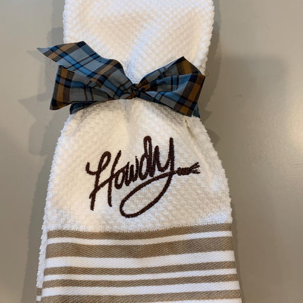 Howdy Embroidery Design, Western Embroidery Design, Machine Embroidery ...