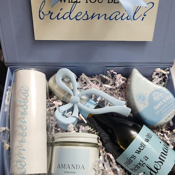 Bridesmaid Name Custom Gifts, Personalized Bridesmaid Candle ...
