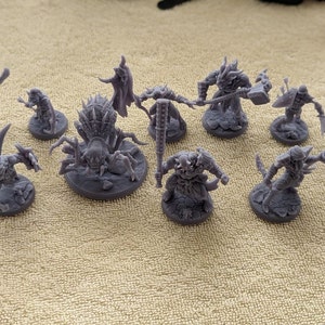 Box of Minis Dnd, Dungeons and Dragons, Tabletop Gaming, Miniature ...