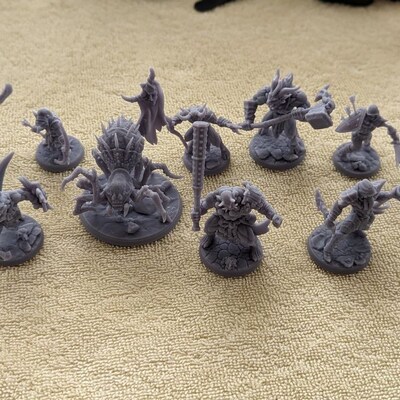 Box of Minis Dnd, Dungeons and Dragons, Tabletop Gaming, Miniature ...