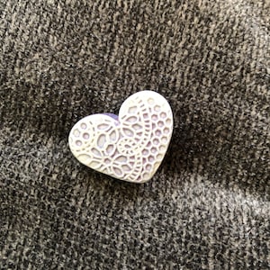 Chunky Hearts, Choose Your Favorite// Porcelain Heart// Colorful Decor ...