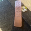 Invictus Quote on a Hand Stamped Copper Bookmark I Am the - Etsy UK