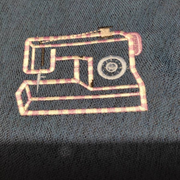 Sewing Machine Applique Embroidery Design. Sewing Machine Applique ...