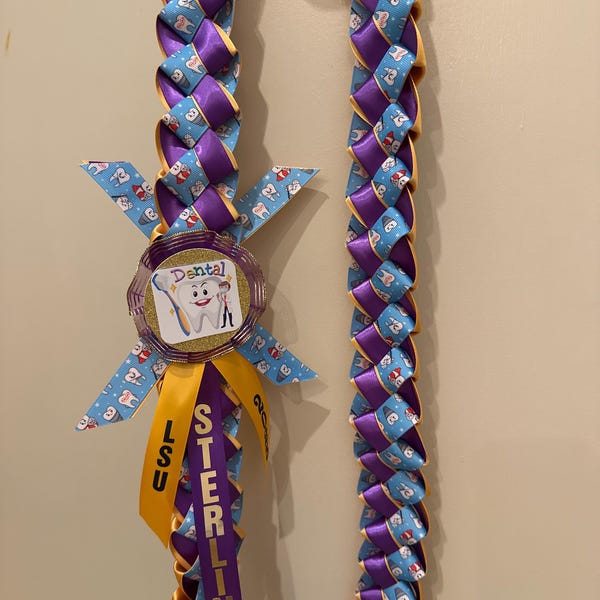 Football Stole Leis/ Graduation Leis/back to School/ Sport Night ...