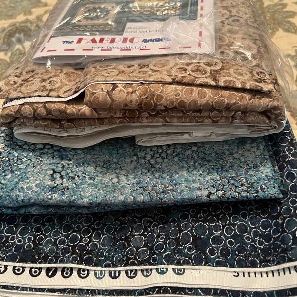 High Tide Quilt Pattern, PDF, Storm at Sea Variation, Tonga Scuba by ...