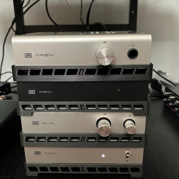 For Schiit Magni/modi - Under-desk "schiitsicle" Stacked Mount for ...