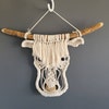 DIY Macrame Cow, Macrame Tutorial, Macrame Pattern, Macrame Highland ...