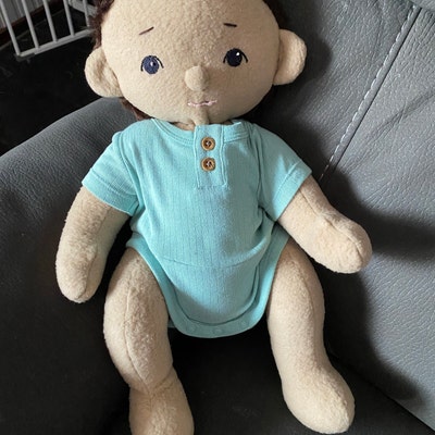 PDF Baby Doll Pattern and Tutorial, 18 Soft Doll Pattern With Diaper ...