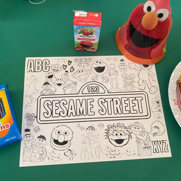 Huge Back to School Coloring Poster for Kids, Adults great for Family ...