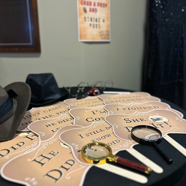 Murder Mystery Party Award Certificates I Wild West Murder Mystery ...