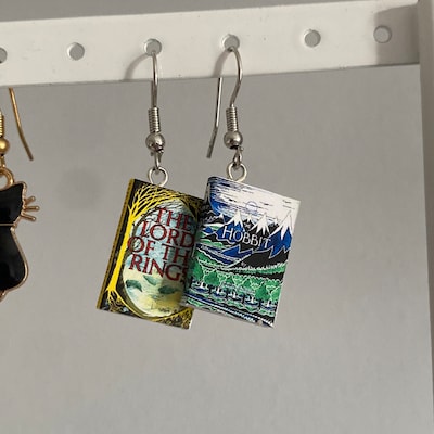 Miniature Book Earrings in Twilight Saga Style From the - Etsy UK