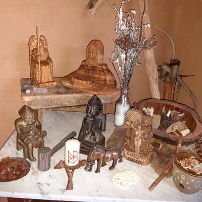 Nanna the Statue of Nanna Norse Goddess - Etsy