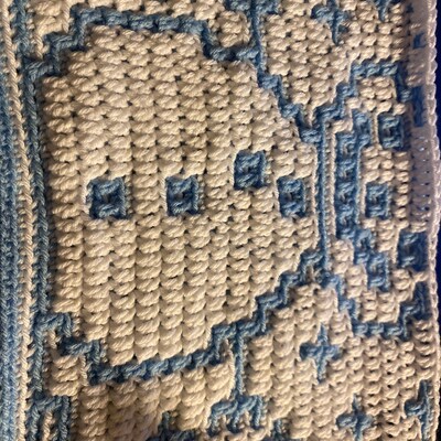 Sea Turtles, Digital Crochet Pattern for Overlay Mosaic and ...