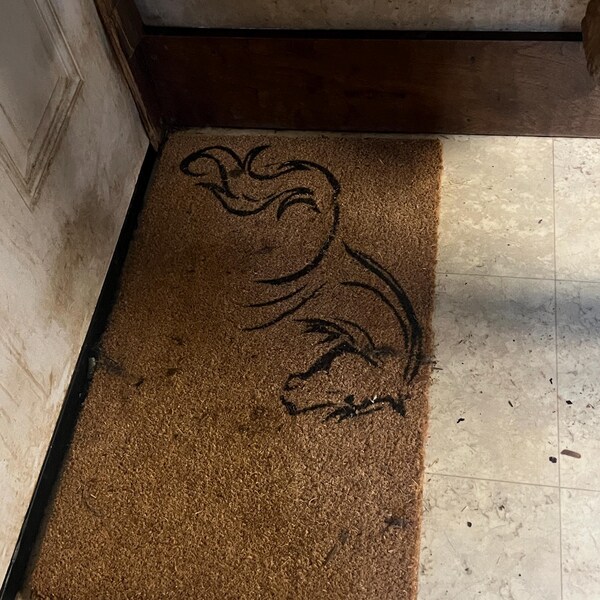 Custom Horse Farm Welcome Mat, Personalized Show Jumping Doormat ...