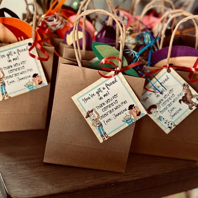 You've Got a Friend in Me Toy Story Party Favor/goody Tags - Etsy