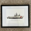 USCG 45' RBM, Coast Guard Watercolor Print, 8x10" - Etsy