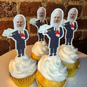 Female Powerlifting Face Cupcake Toppers,muscle Women Party Themed,gym ...