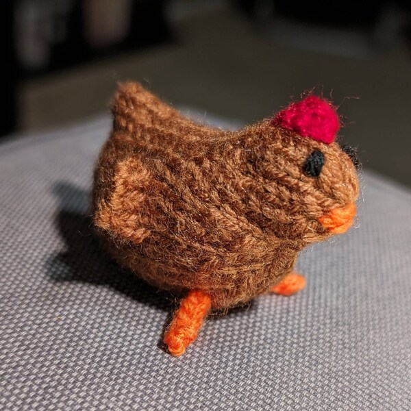 Mini Knitted Chickens - DIGITAL PATTERN - Etsy