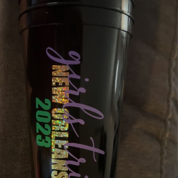 Girls Trip / Girls Trip Gifts / Girls Trip Cups / 22oz Stadium Cups ...
