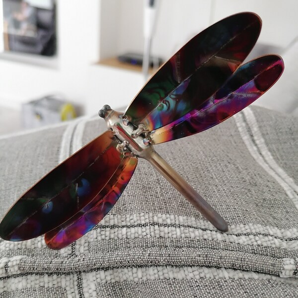 Gloss Black Spider. Made From Stainless Steel Dome Nuts. Scary ...