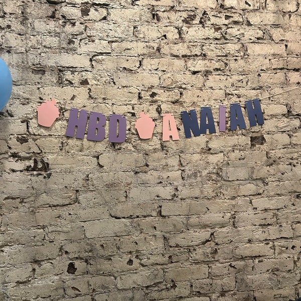 Custom Text Banner 5 Your Text Here Custom Party Banner Letter Sign ...