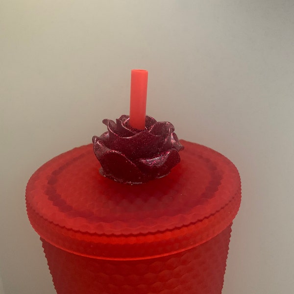 HOT! Rose Flower Straw Topper Mold for Epoxy Resin - Etsy