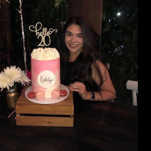 Hello 20 Cake Topper, Happy 20th Birthday Cake Topper, Happy 20th Party ...