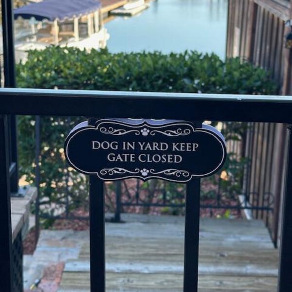 Designer Paws, Please Do Not Let the Dog Out Wall or Door Sign - Etsy