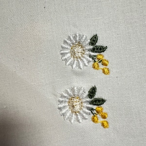Machine Embroidery Design Small Letter M With Flowers Upper and ...