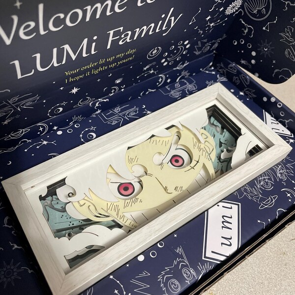 Anime Lightbox Anime Inspired Night Light Anime Inspired LED Light Box ...