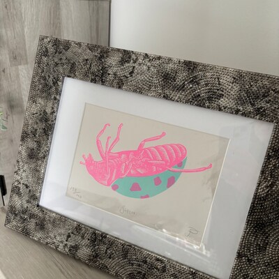 Handmade Picture Frame With Ivory Mount A2/A3/A4/A5 Photo Frame Thin ...