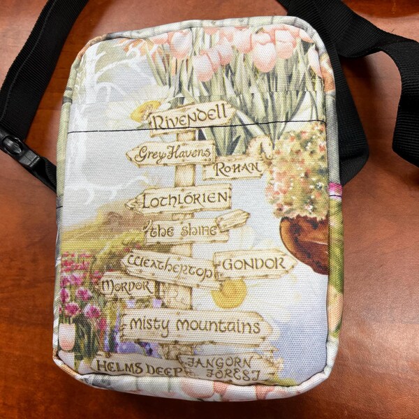 Middle Earth Signpost Pennant, Lord of the Rings Banner, LOTR Flag ...