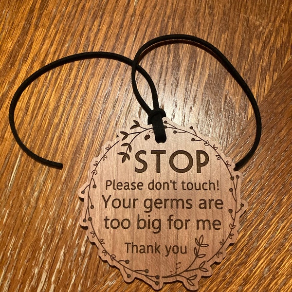 STOP Please Don't Do Not Touch My Baby | Infant Carrier Hygiene Sign ...