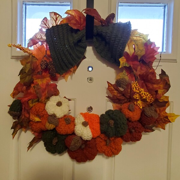 Peppermint Style Crochet Christmas Pillow - Etsy