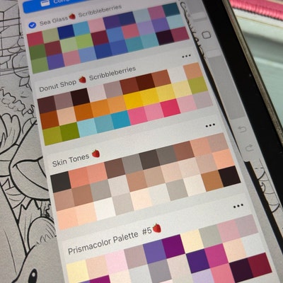 Ice Cream Dream, Procreate Color Palette, Color Swatches, Color Palette ...