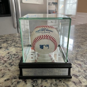 Baseball Display Case Baseball Game Ball Display Case | Etsy