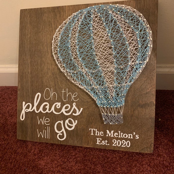 Fox String Art, Woodland Nursery String Art, Baby Decor - Etsy