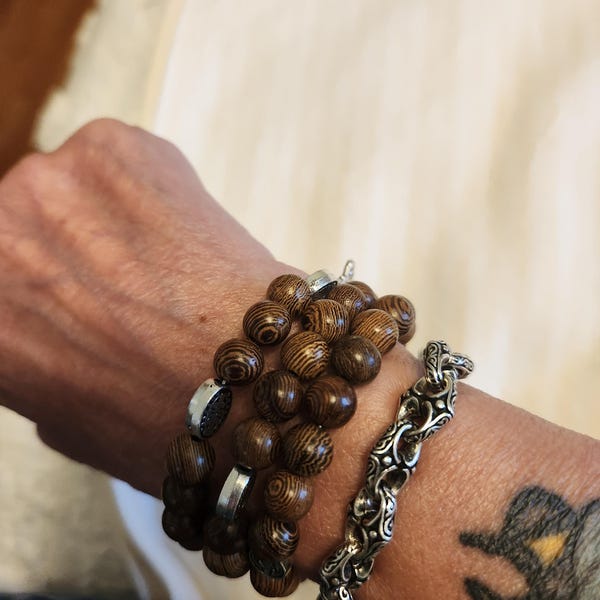 Stainless Steel 8mm Ball Chain Irish Penal Rosary, One Decade. Choice ...